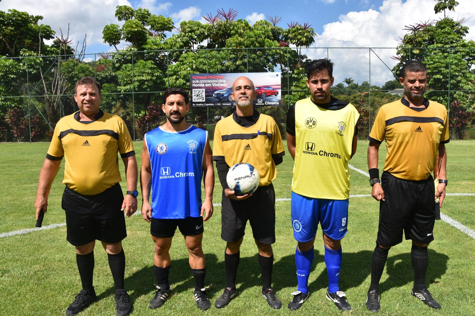 Bola, família e emoção marcam a abertura da Copa Chroma Honda de ...